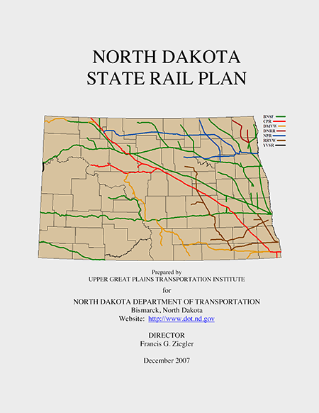 Rail Plan | Fort Berthold Comprehensive Regional Transportation Plan